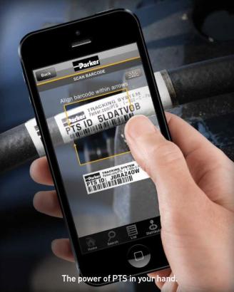 PTS tags, spare parts Parker Lleida